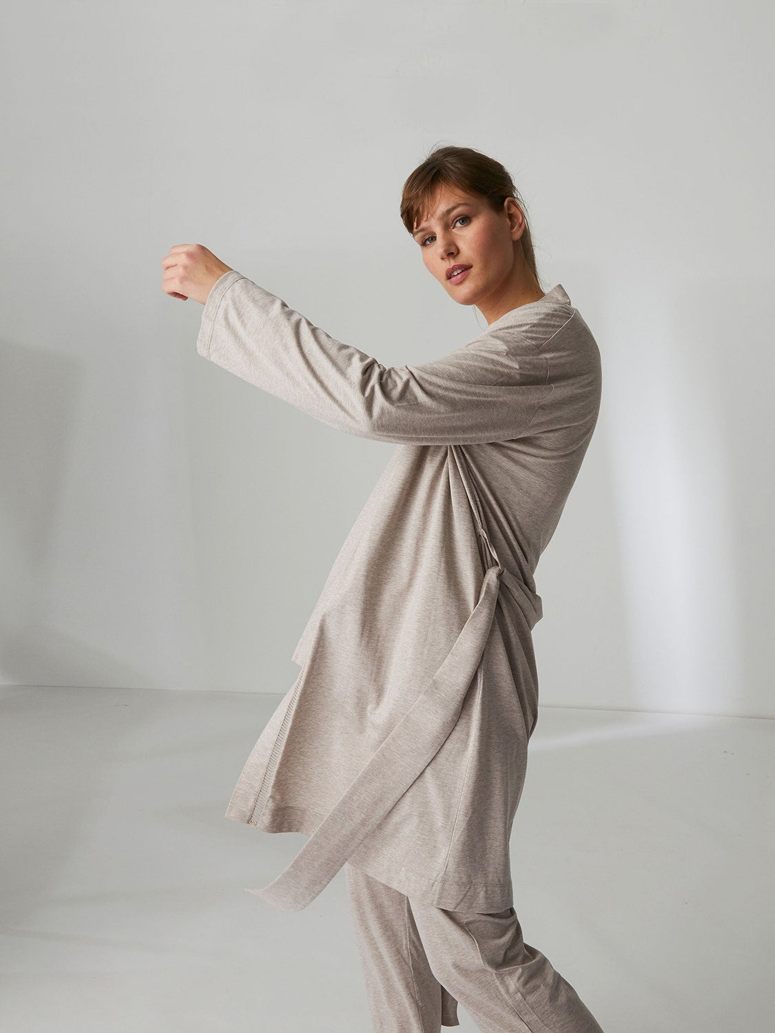 Loose Lyocell Kimono - Brume - Simone Pérèle– Simone Pérèle UK